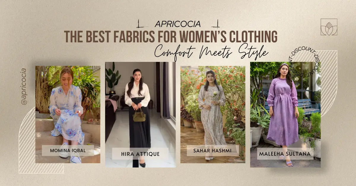 The Best Fabrics for Women’s Clothing: Comfort Meets Style – Apricocia